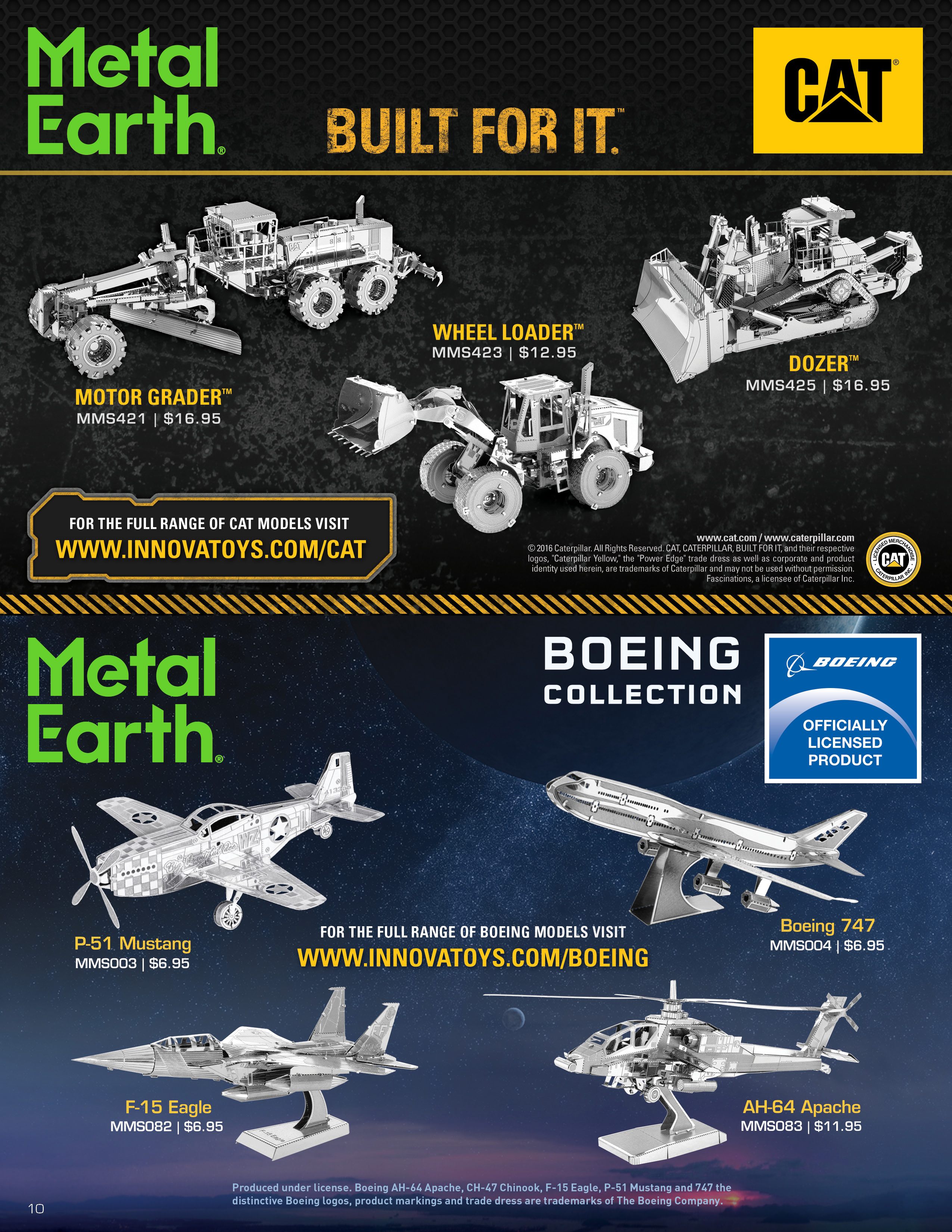 Innovatoys | Metal Earth Online Store - Free shipping for ALL orders