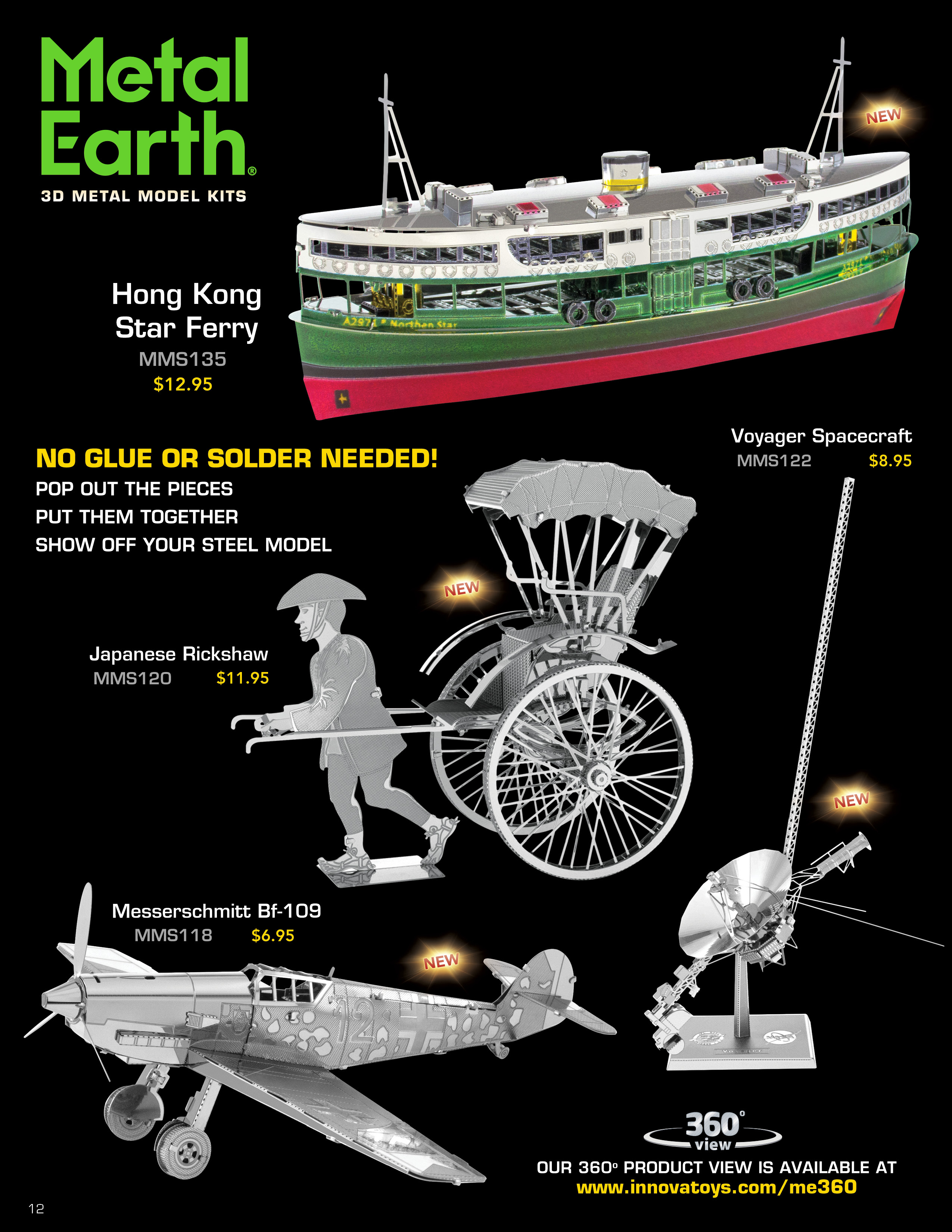 Innovatoys | Metal Earth Online Store - Free shipping for ALL orders