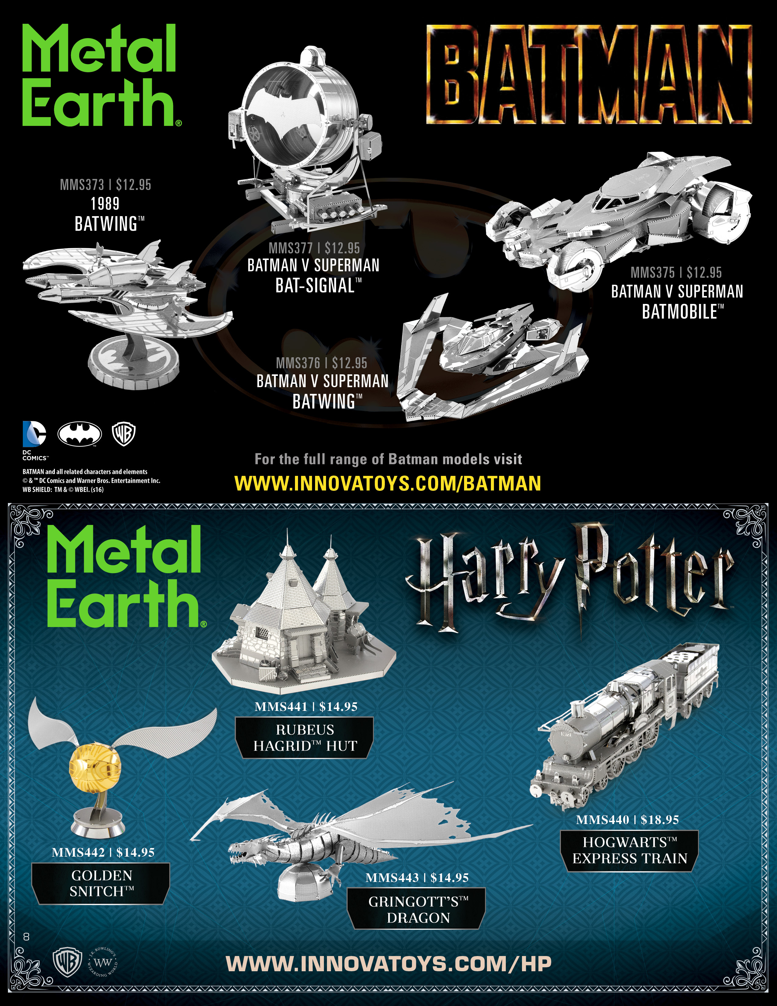 Innovatoys | Metal Earth Online Store - Free shipping for ALL orders