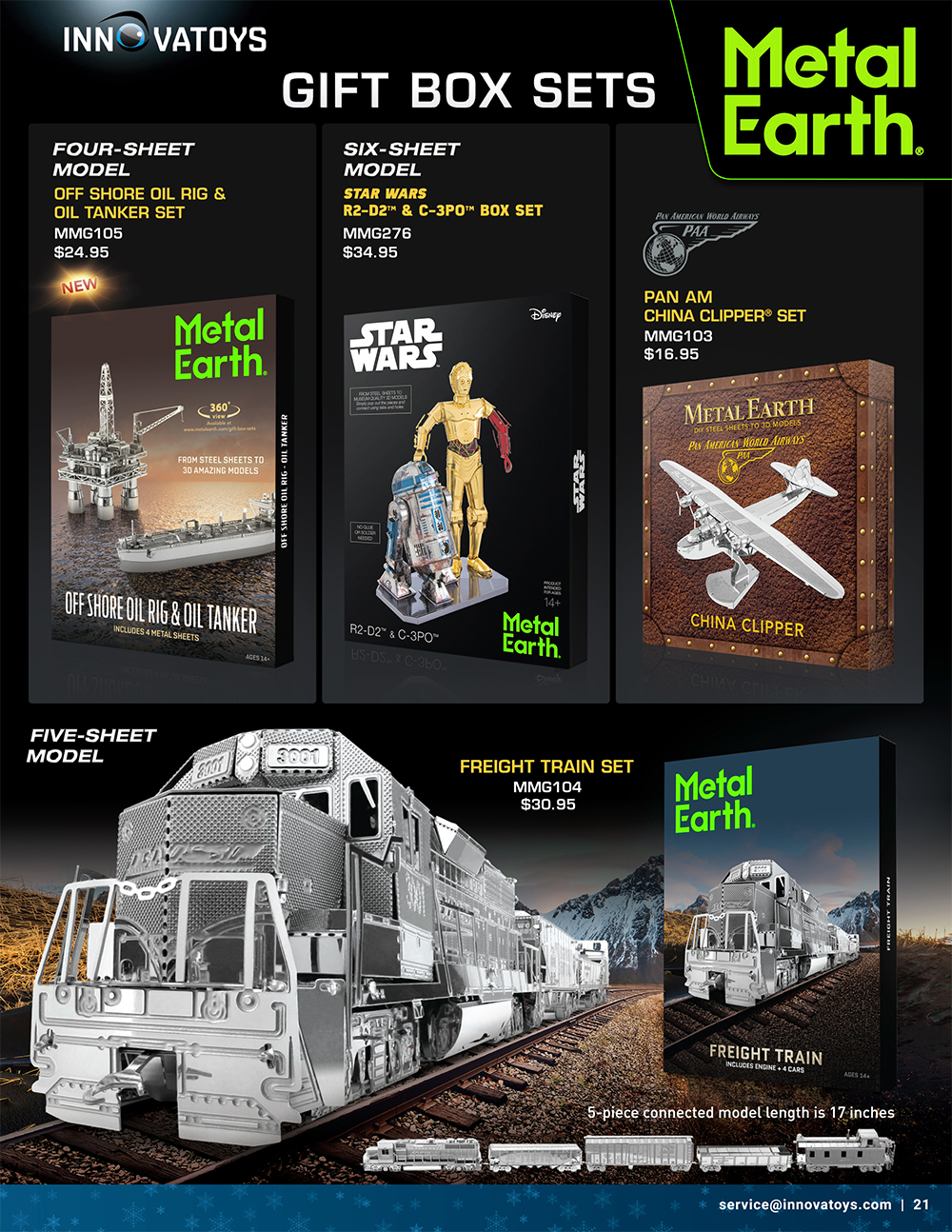 Innovatoys | Metal Earth Online Store