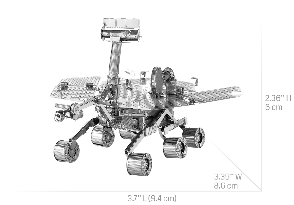 Metal Earth Mars Rover 3D Model Kit - Innovatoys