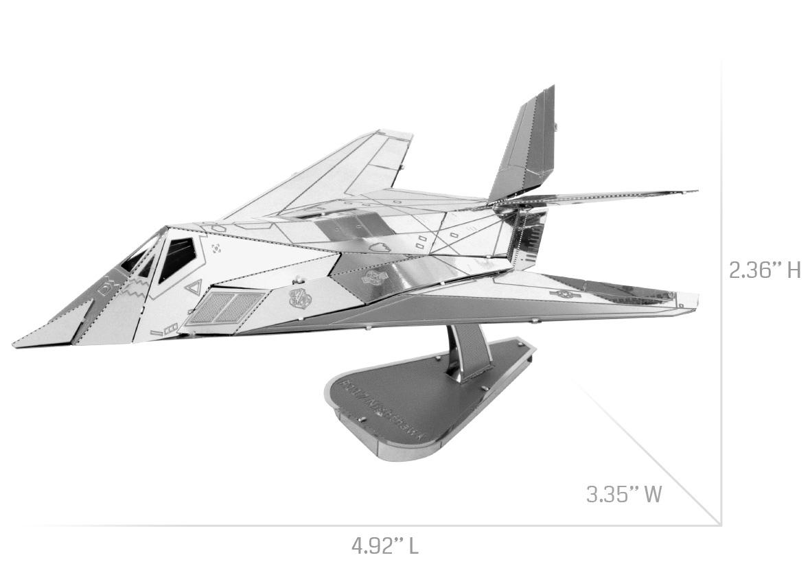 Metal Earth F-117 Nighthawk - Innovatoys | Metal Earth Online Store