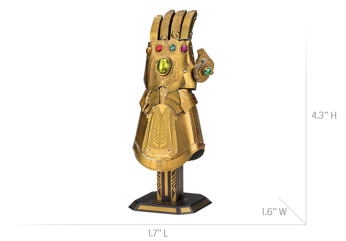 Metal Earth Marvel Infinity Gauntlet - Innovatoys