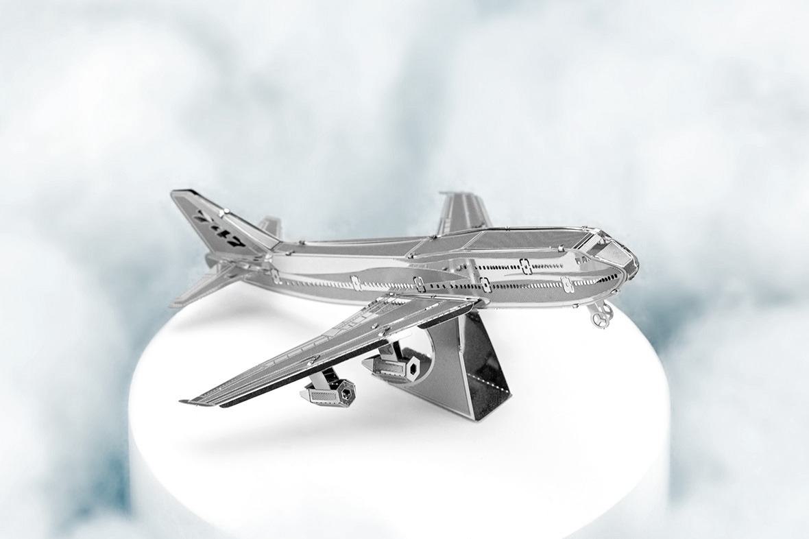 Metal Earth Jet Airplane 3D Model Airplane Kits Unique Gifts ...