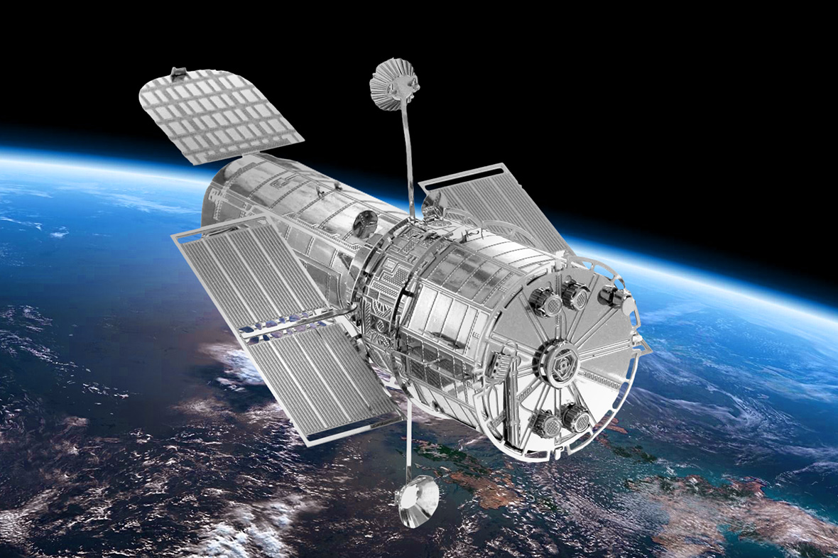 Metal Earth Hubble Telescope 3D DIY Metal Model Kits Unique Birthday ...