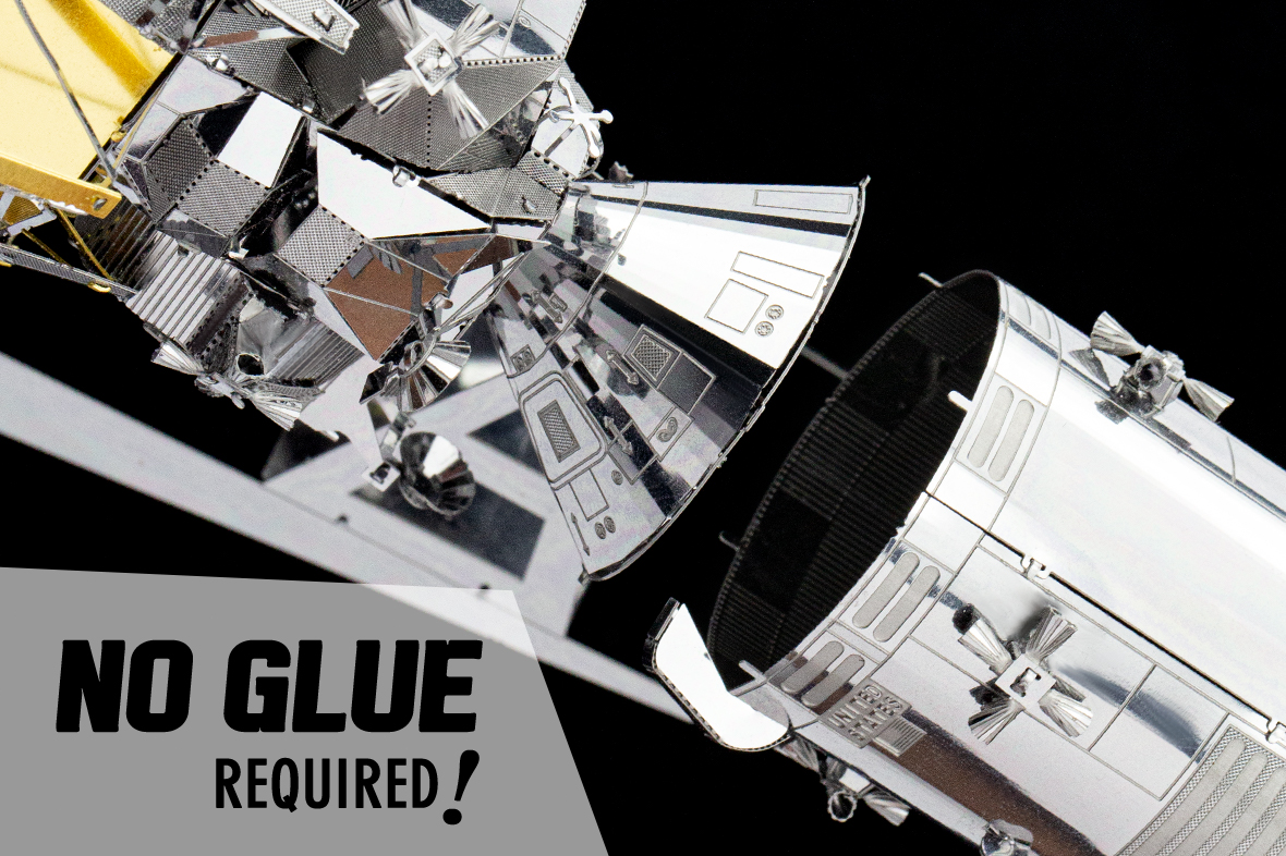 Metal Earth Apollo CSM With LM - Innovatoys