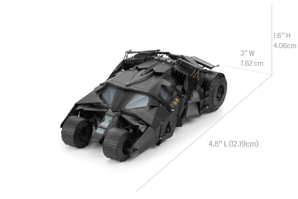 Batman Tumbler Metal Earth Premium Series Innovatoys